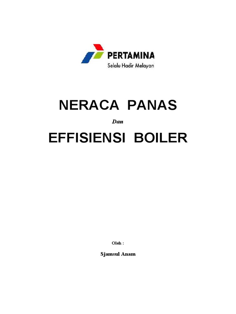 Neraca Panas Boiler | PDF