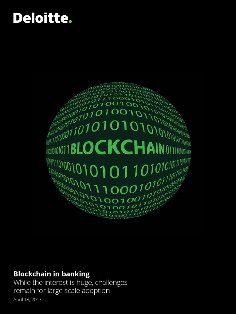 In Strategy Innovation Blockchain in Banking Deloitte | PDF | Banks ...