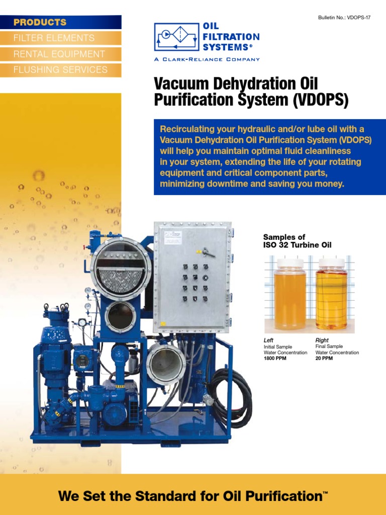 VDOPS Brochure (2017) | PDF | Motor Oil | Pump