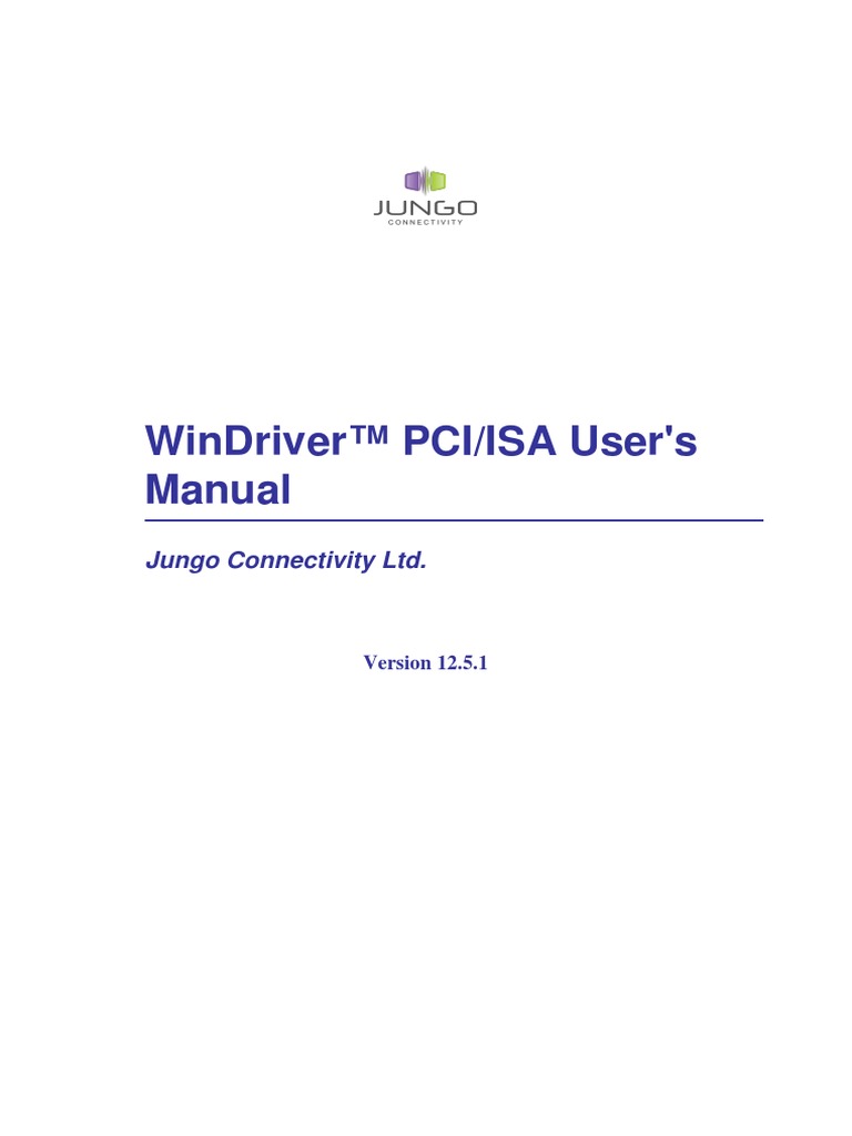 Wdpci Manual | PDF | Device Driver | Kernel (Operating System)