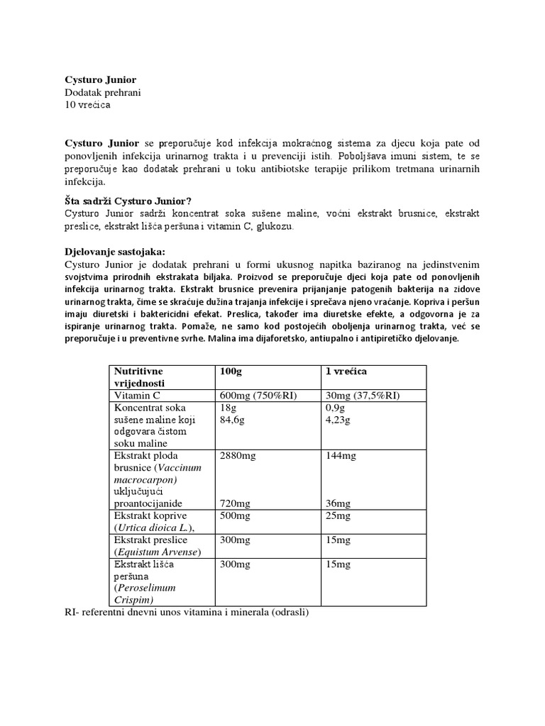 Cysturo Junior - Web | PDF