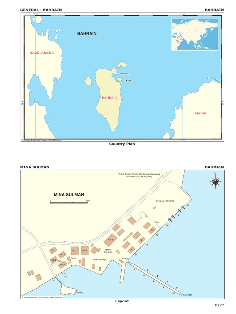 BH 01 Plan | PDF | Bahrain | Coastal Construction
