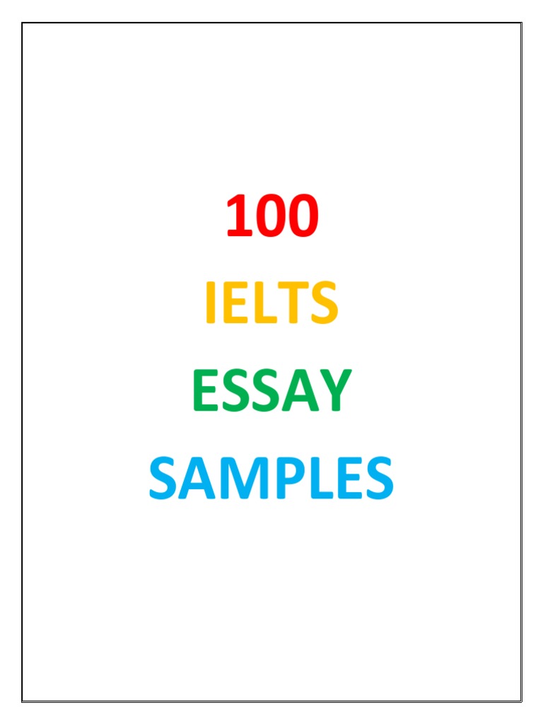 100 IELTS Essay Samples Collection | PDF | Health Care | Moon