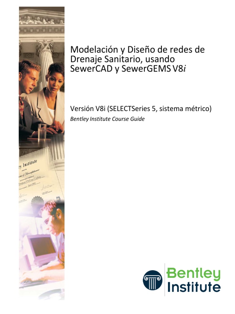 Manual SewerCAD-GEMS V8i | PDF | Ventana (informática) | Point and Click