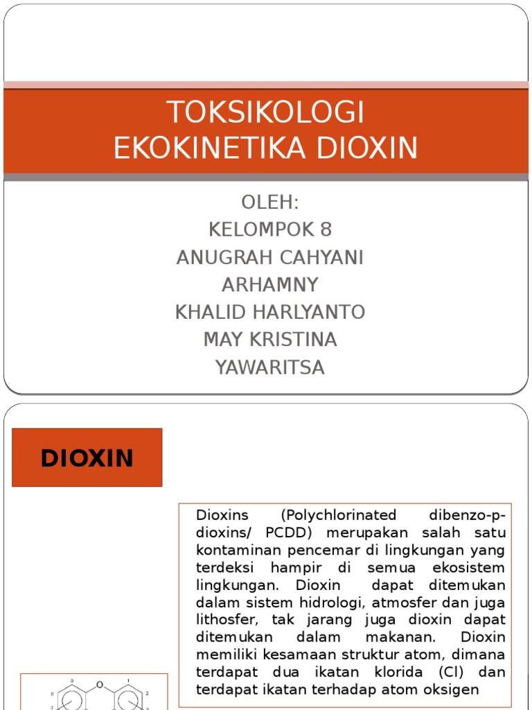 Toksik - Ekokinetika Dioxin | PDF