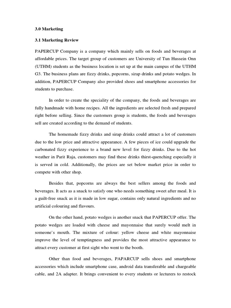 Entrepreneur Marketing Plan | PDF | Sales | Business