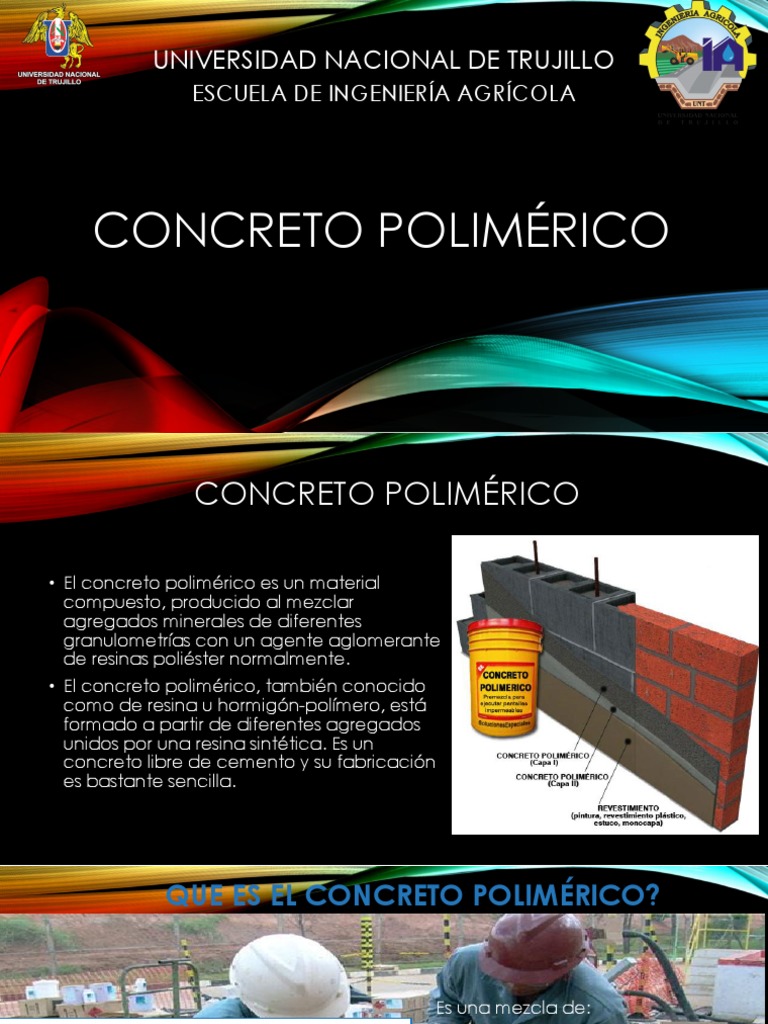Concreto Polimérico | PDF | Hormigón pretensado | Hormigón