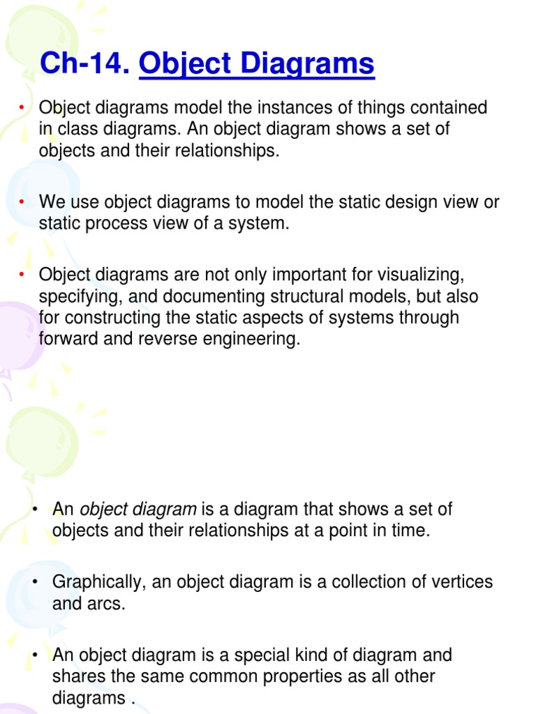 ch-14 Object Diagram | PDF | System | Systems Science