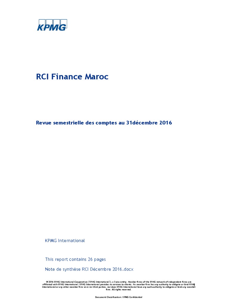 Rci Finances | PDF | Service Companies | Companies
