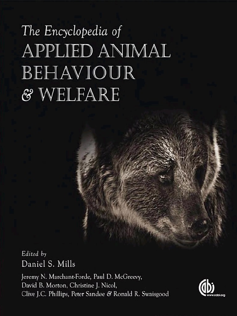 Applied Animal Behaviour & Welfare | PDF | Organisms | Biology