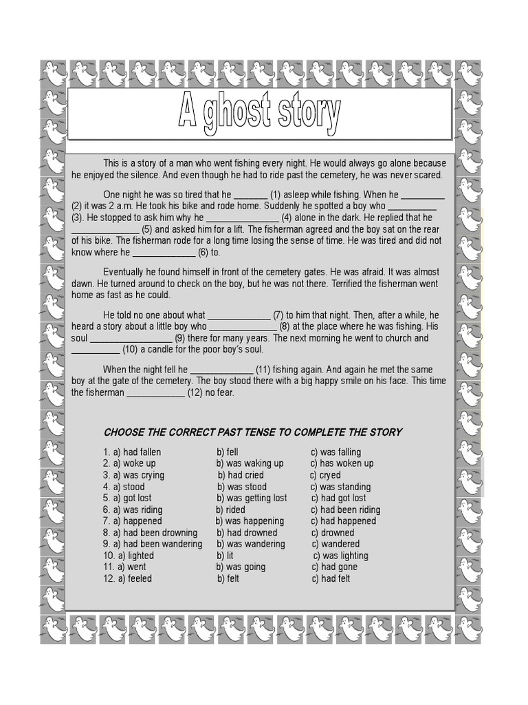 A Ghost Story Tests - 34121 | PDF