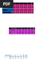 Sublimation Size Chart | PDF | Clothing | Fashion