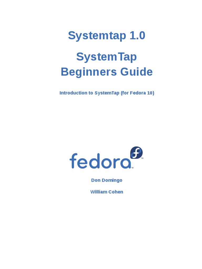 SystemTap - Beginners Guide | PDF