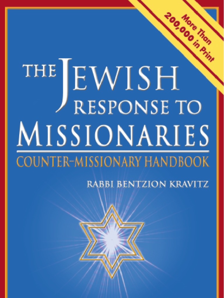 Jewish Response To Missionaries | PDF | Names Of God In Judaism | Korban