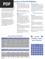 Hebcal 2025 | PDF | Shemini Atzeret | Jewish Law And Rituals