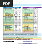 RAF Fitness Test Info | PDF | Sports | Recreation