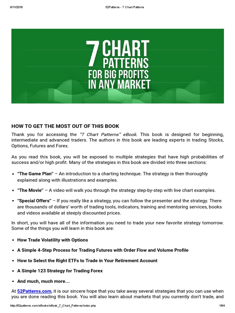 52patterns - 7 Chart Patterns | Download Free PDF | Market Trend ...