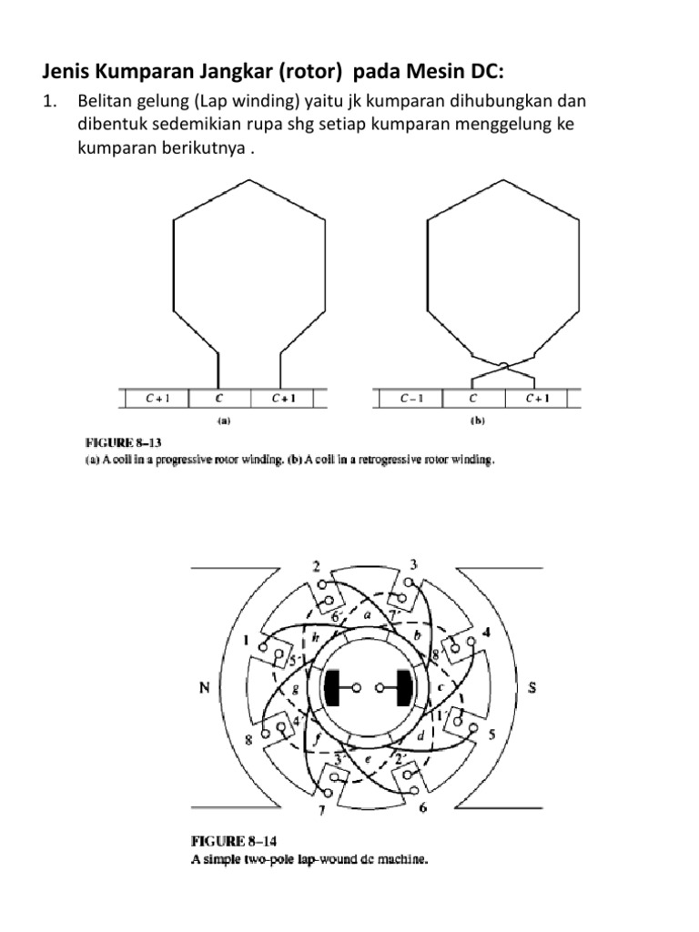 Jenis Kumparan Pada Mesin DC | PDF