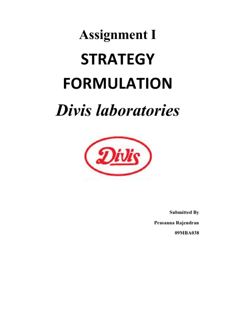 Divis Lab | PDF | Pharmaceutical Industry | Pharmacology