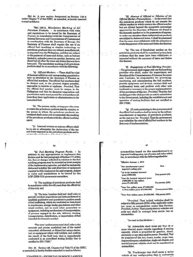 RA 10963 Part 4 | PDF