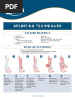 SplintER Series Common ED Splint Techniques 104 | PDF | Thumb | Arm