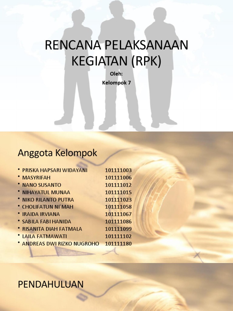 Contoh RPK | PDF
