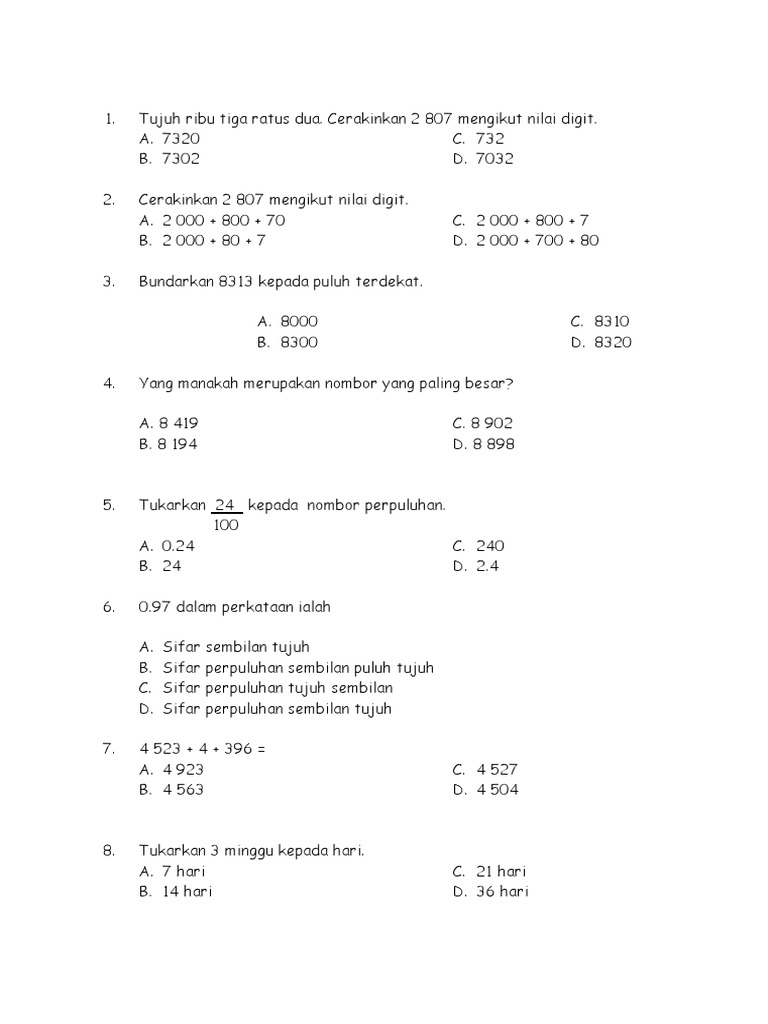 Math Final Exam Y3 | PDF