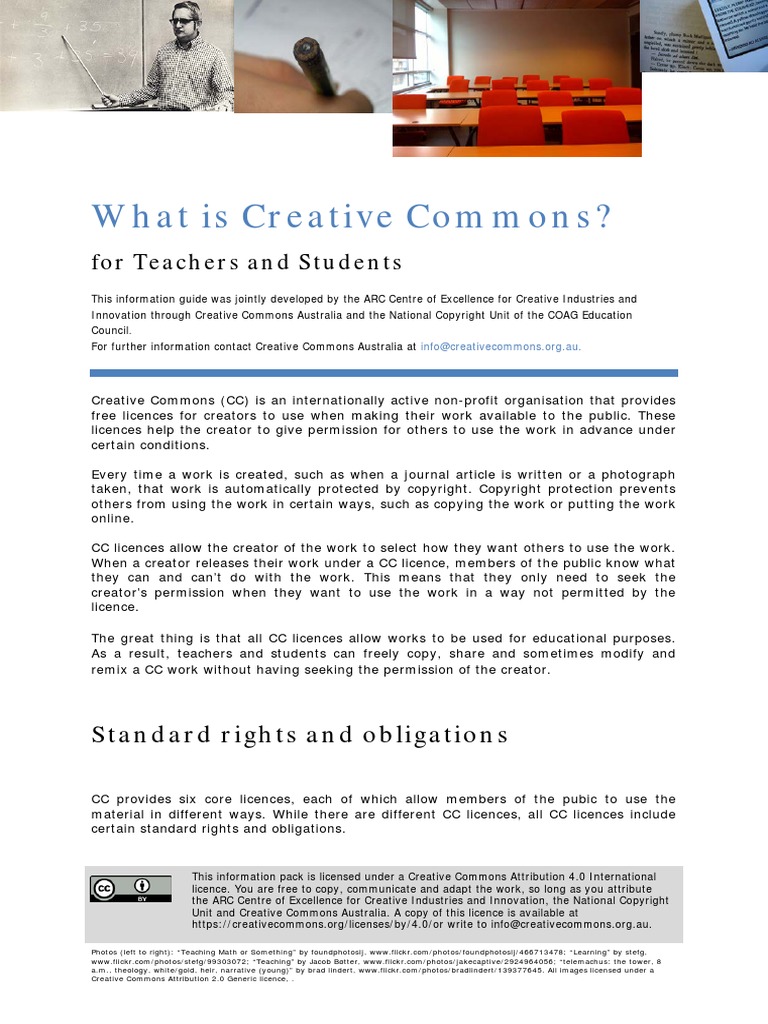 What Is Creative Commons | PDF | Creative Commons License | Copyright