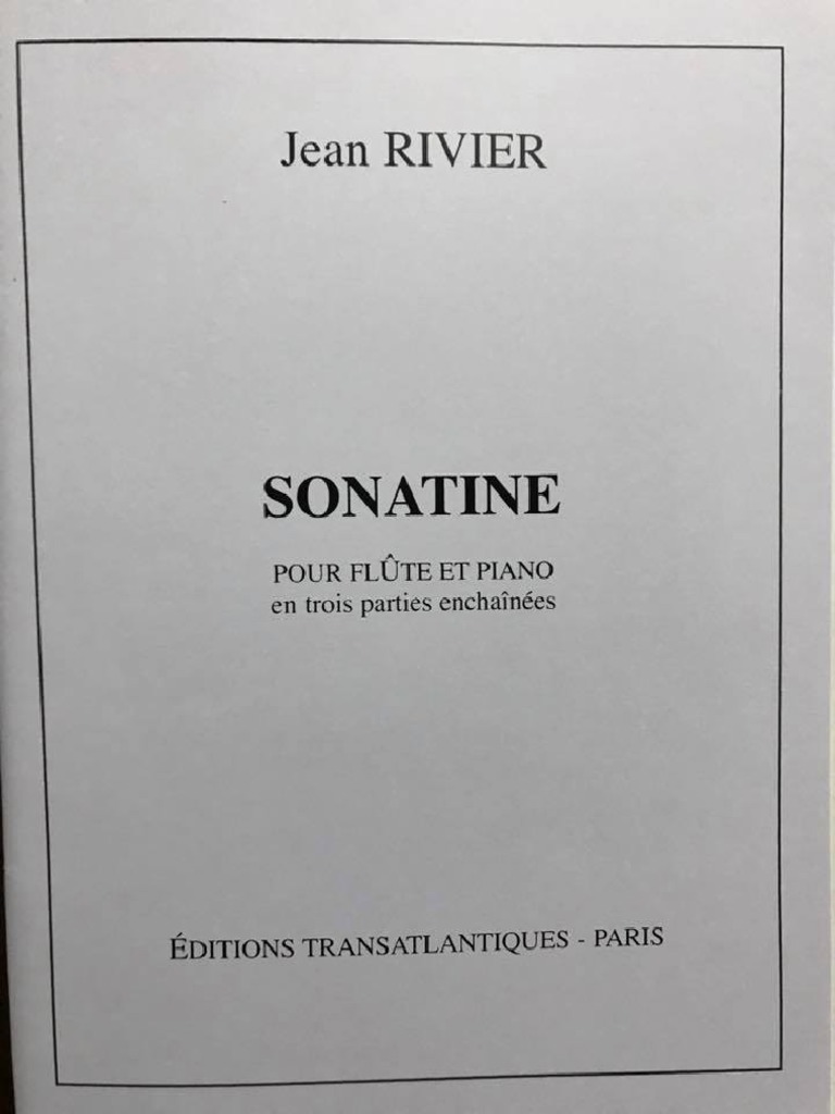 Jean Rivier | PDF