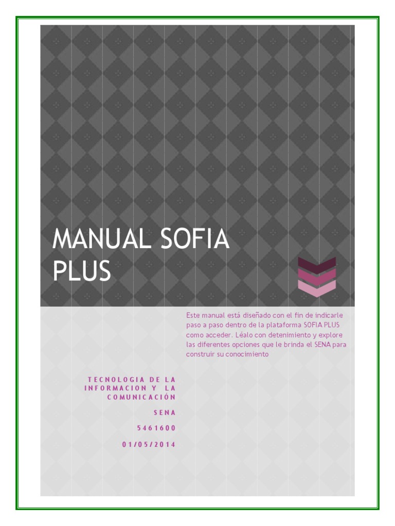 Manual Sofia Plus | PDF | Point and Click | Contraseña
