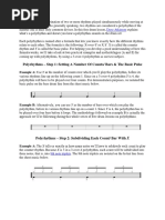 Composing A 4-Bar Rhythm - 1 | PDF