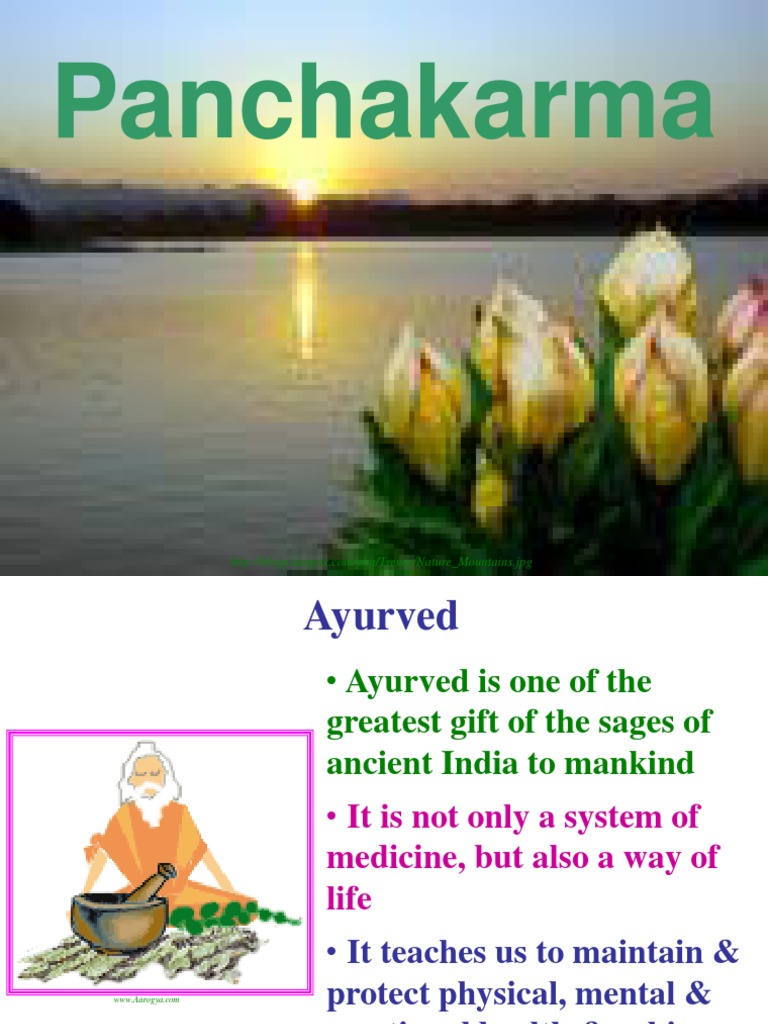 Panch Karma | PDF | Ayurveda | Vertebra