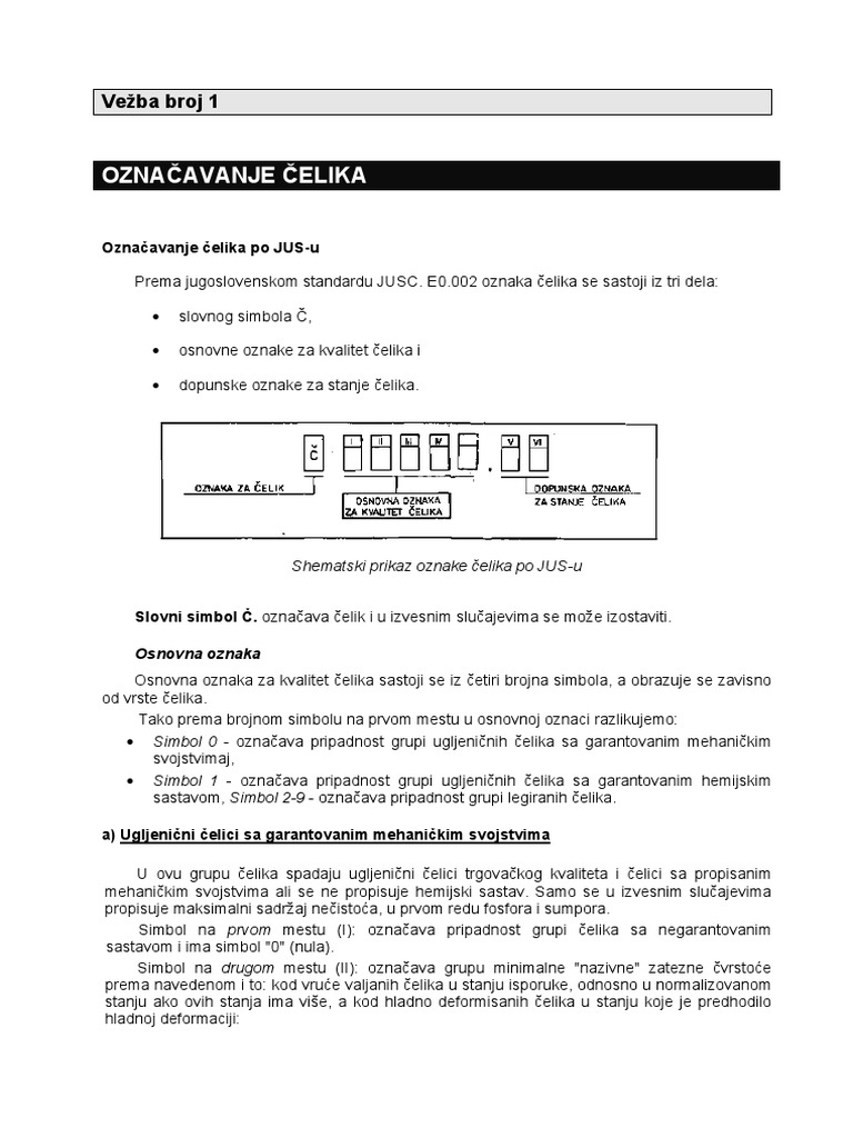 Oznacavanje-Raspoznavanje Materijala | PDF