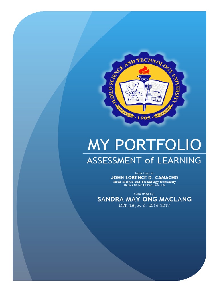 Field Study 5: My ASSESSMENT of LEARNING Portfolio | PDF | Educational ...