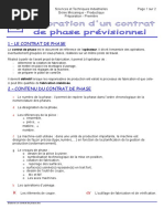 APEF & Contrat de Phase PDF | PDF | Usinage | Outils