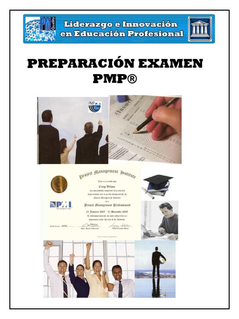 Preparacion Examen PMP | PDF | Prueba (evaluación) | Business