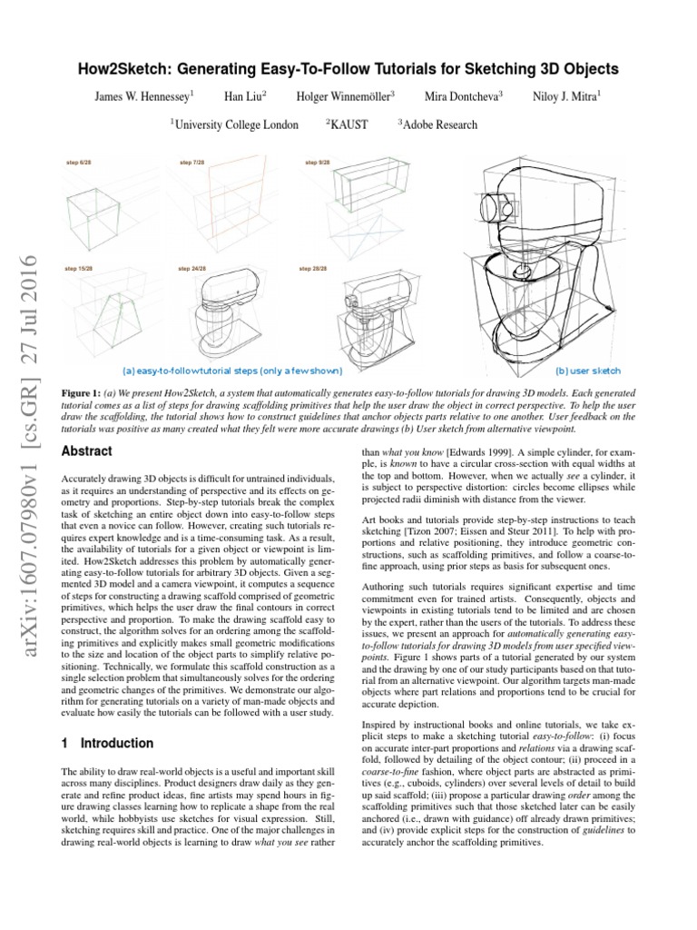 Drawing Practice For Beginners | PDF | Drawing | Perspective (Graphical)