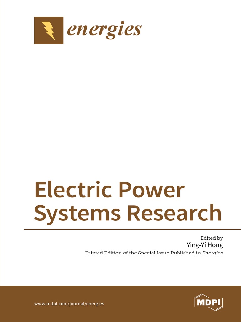 2017 Electric - Power - Systems - Research PDF | PDF | Electrical ...