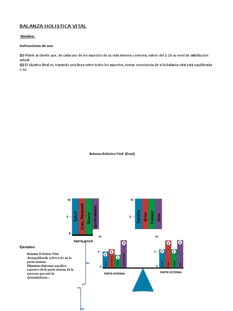 Balanza Holistica Vital | PDF | Tratamiento de salud | Salud y bienestar