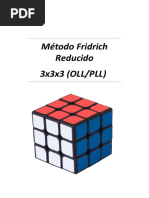Fridrich Reducido (OLL, PLL) . | PDF