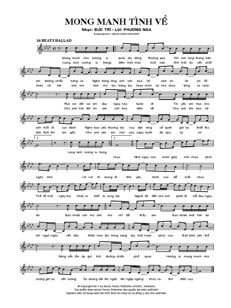 Mong Manh Tinh Ve | PDF