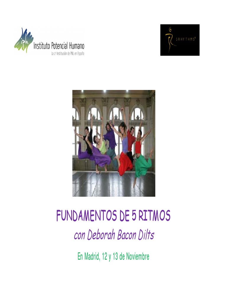 CINCO RITMOS Fundamentos - 5ritmos | PDF | Ritmo | Movimiento (física)