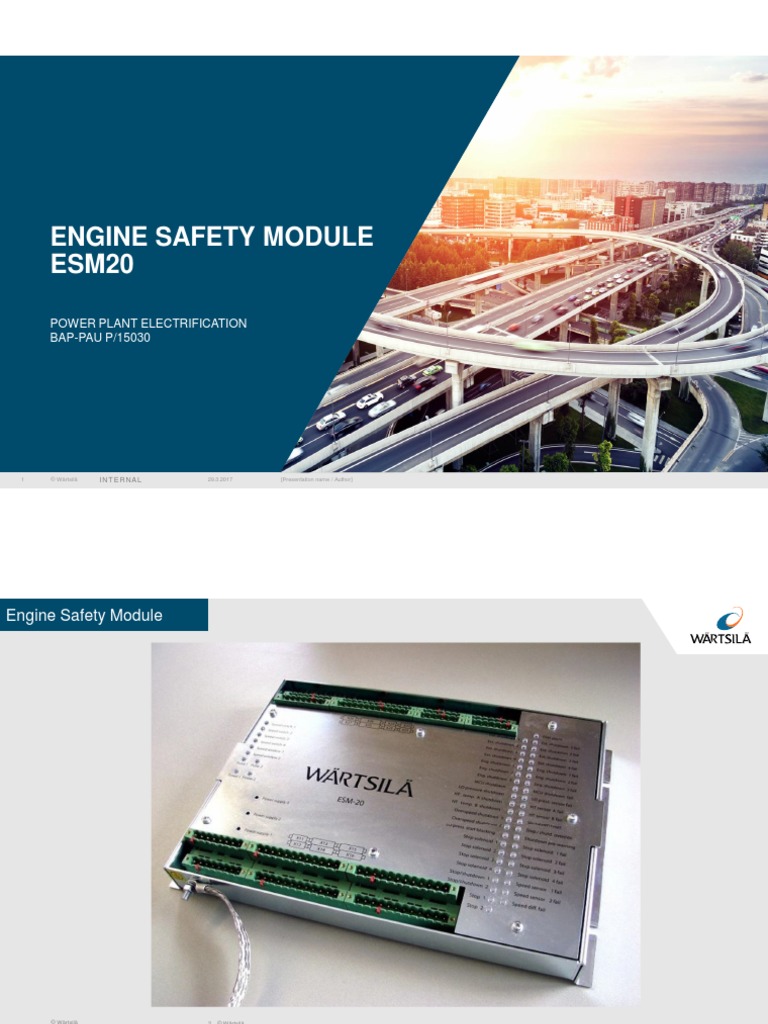 07 - Engine Safety Module | PDF | Sensor | Power Supply