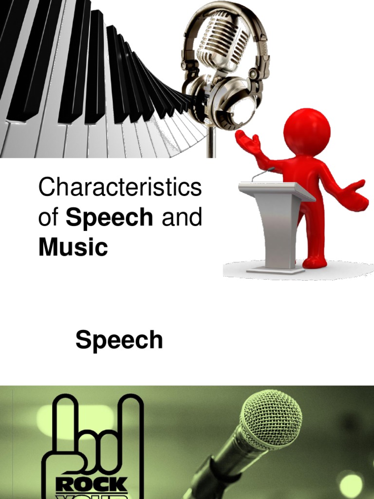 Speech, Music, Noise | PDF | Pitch (Music) | Sound