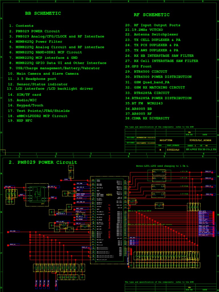 G730-C00 Schematic Diagram | PDF | Electronic Engineering | Electronics
