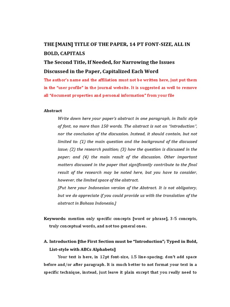 Template | PDF | Citation | Abstract (Summary)