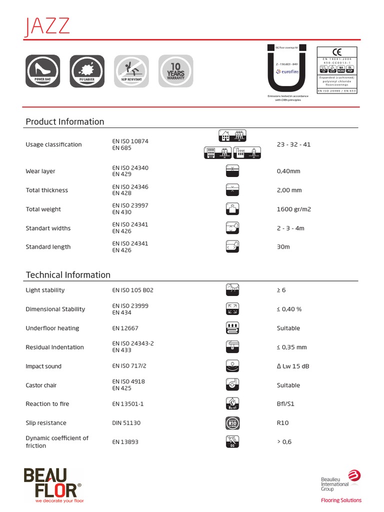 Product Information: EN ISO 10874 EN 685 | PDF | Building Engineering | Nature
