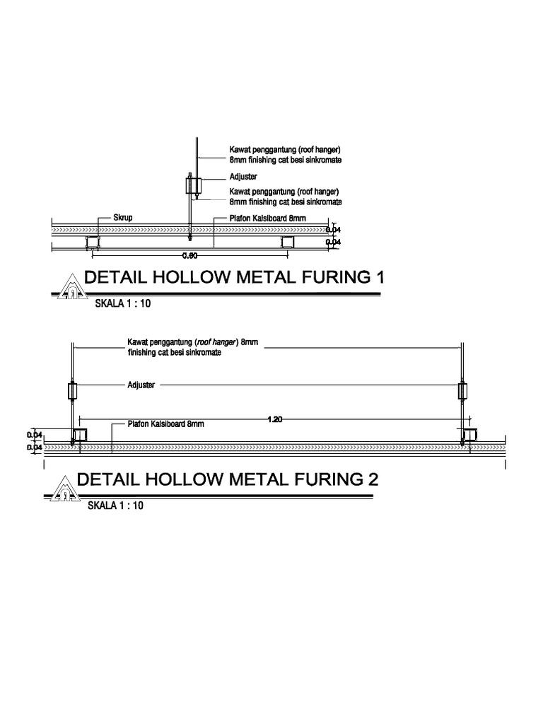 Detail Pemasangan Hollow Kalsifuring | PDF