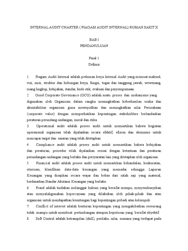 Standar Audit Internal PDF | PDF