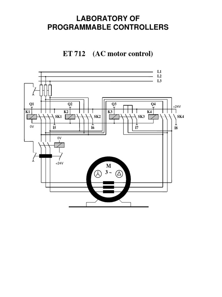 PLC AC Motor | Download Free PDF | Programmable Logic Controller | Switch